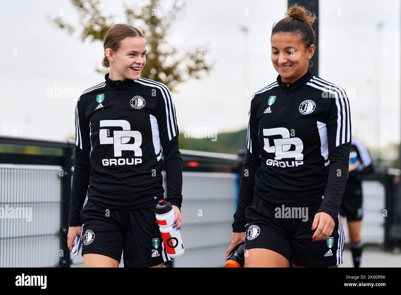 Rotterdam - 10/10/2022, Rotterdam - Justine Brandau de Feyenoord V1 ...
