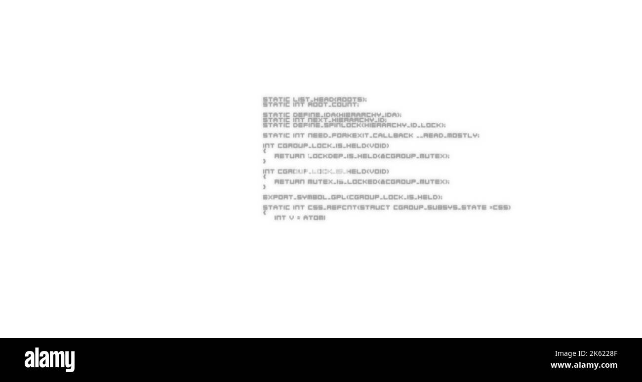 Langage informatique Banque d'images noir et blanc - Alamy