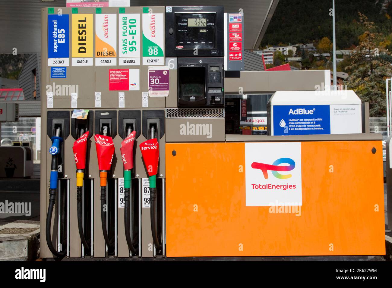 Pénurie carburant france Banque de photographies et d’images à haute ...