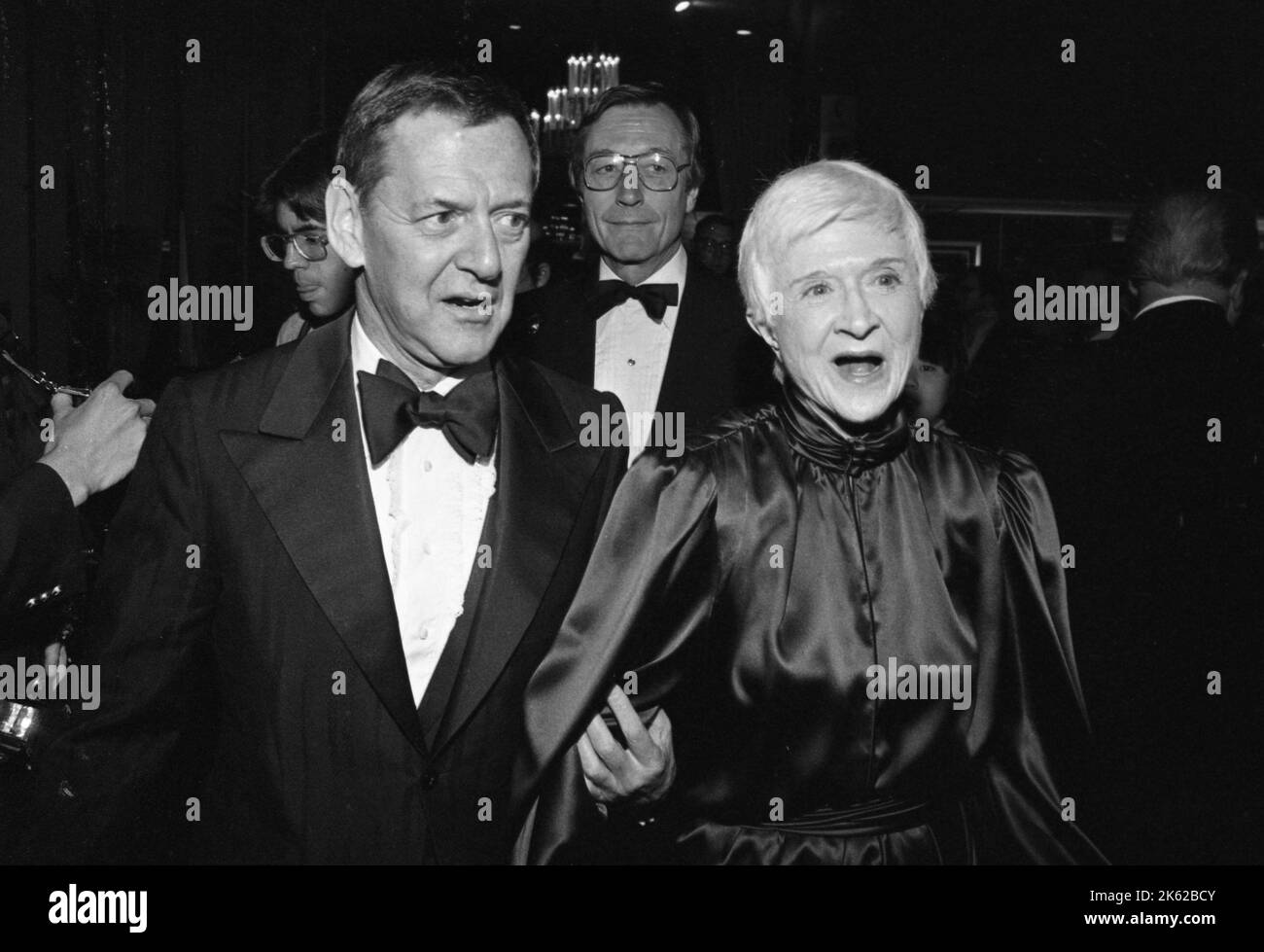 Tony Randall et sa femme Flo au dîner de la Fondation myasthenia Gravis ...