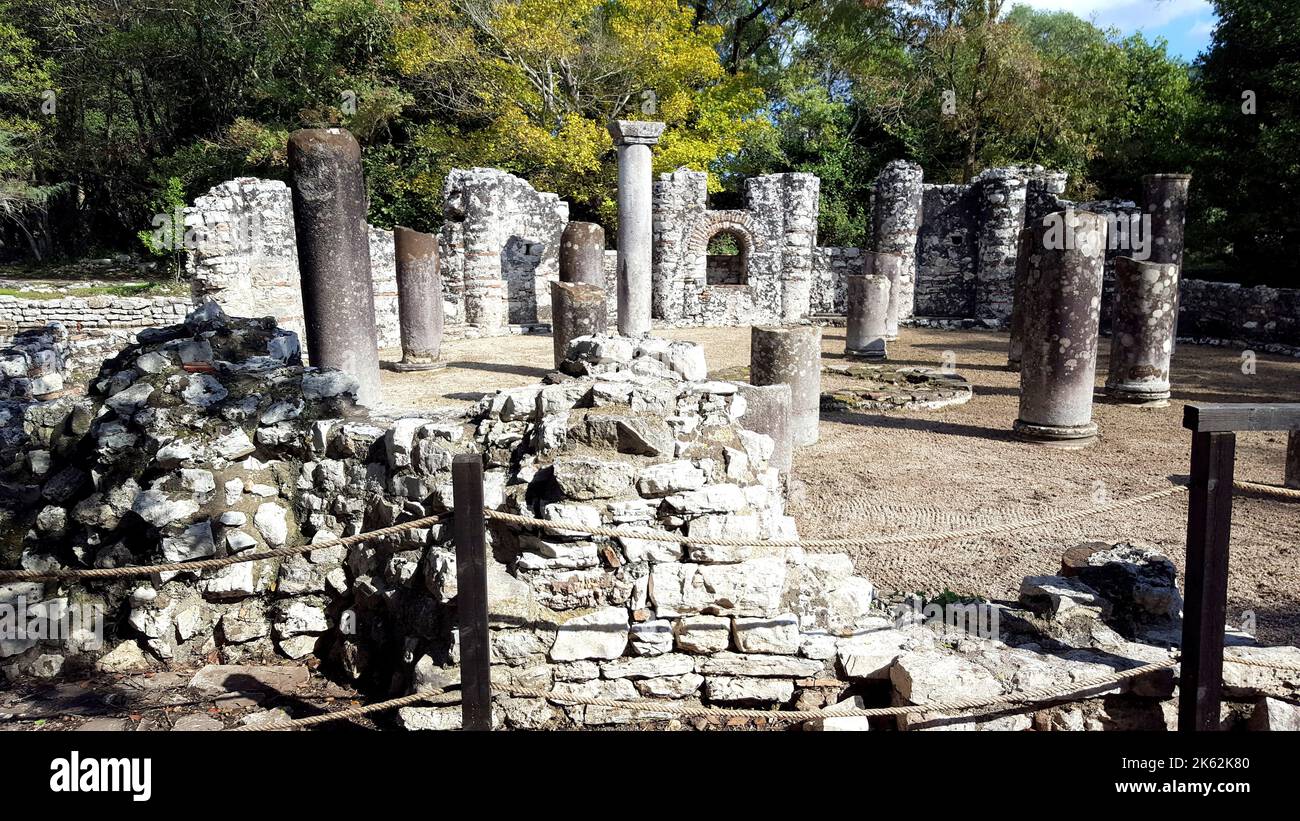 Le parc national de Butrint est une zone naturelle protégée, qui ...