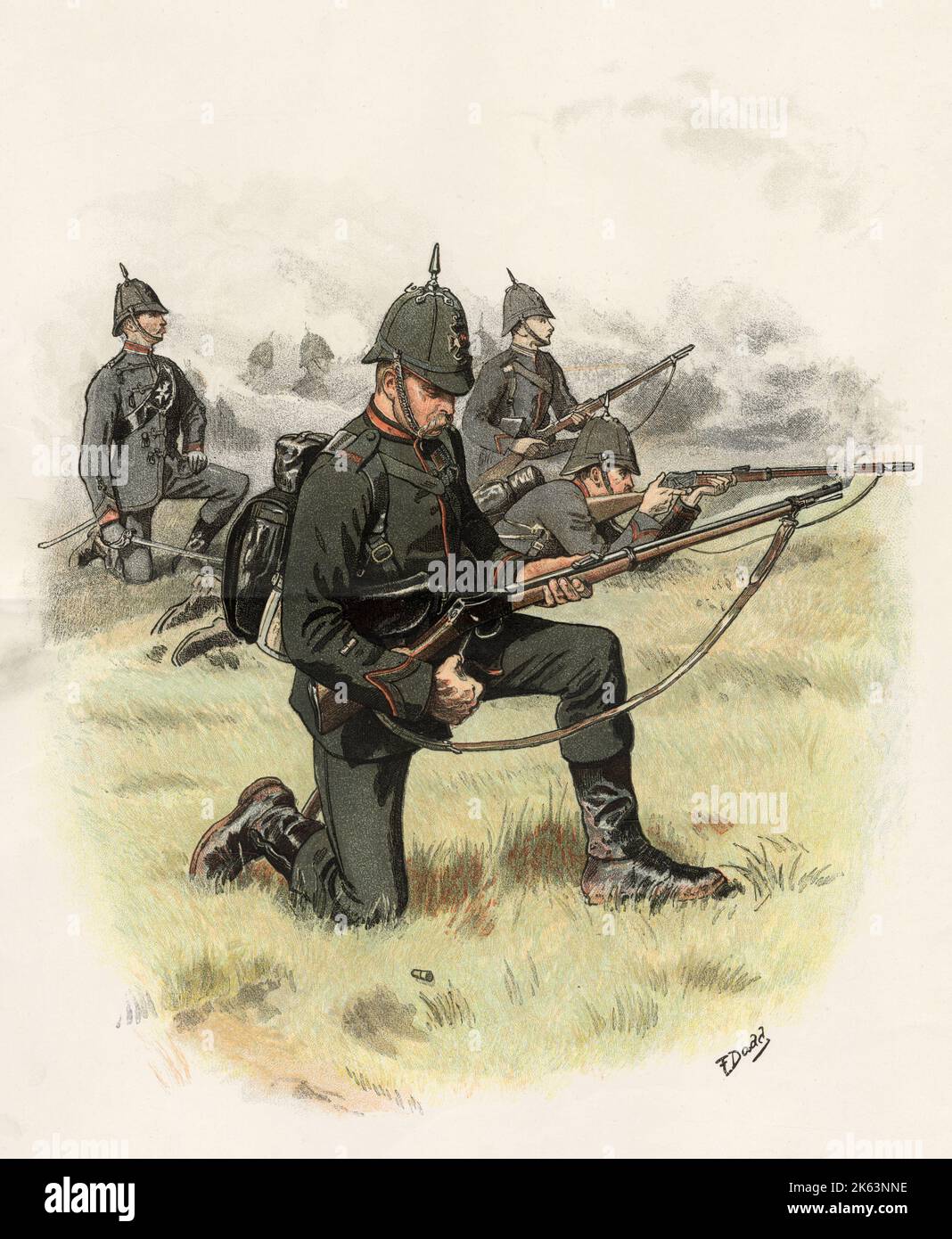 Le corps royal des fusils royaux Banque de photographies et d’images à haute résolution - Alamy