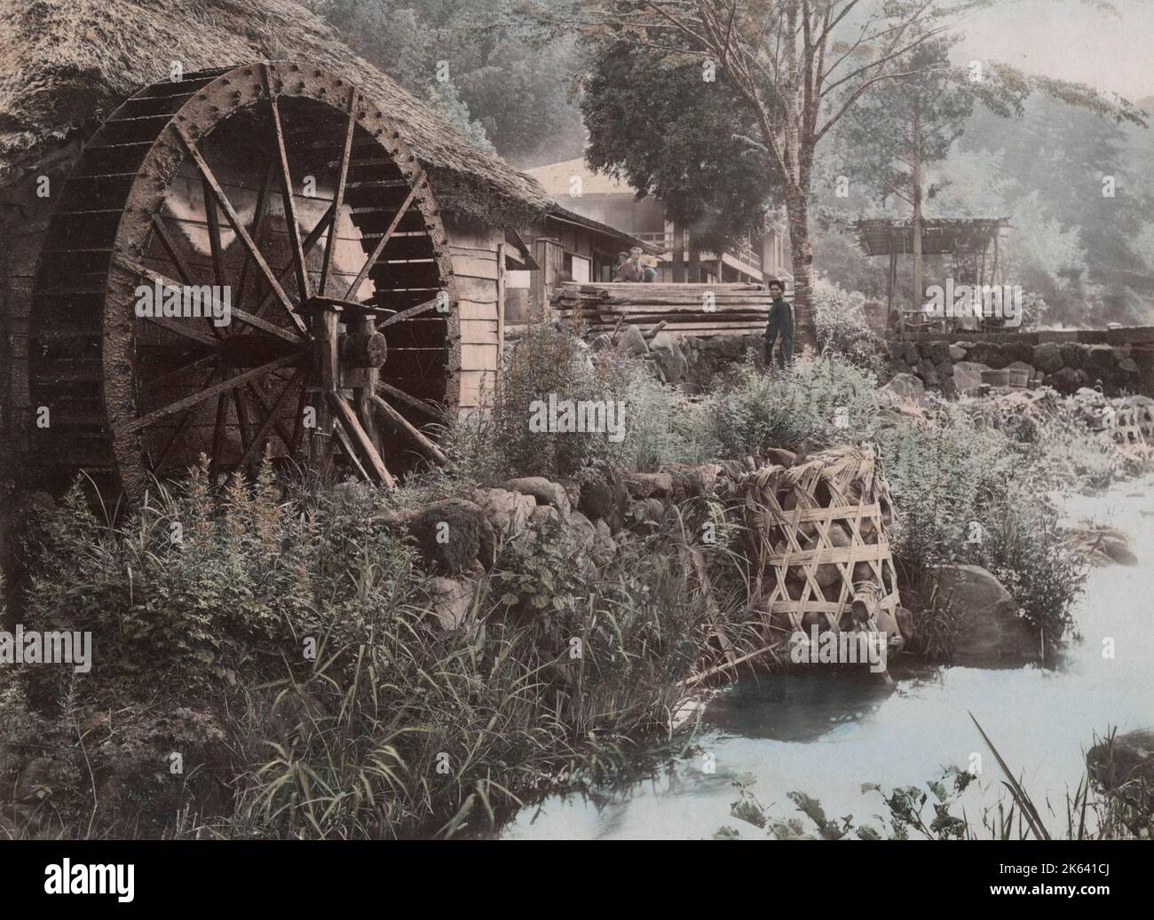 Moulin à roue hydraulique Banque de photographies et d’images à haute résolution - Alamy