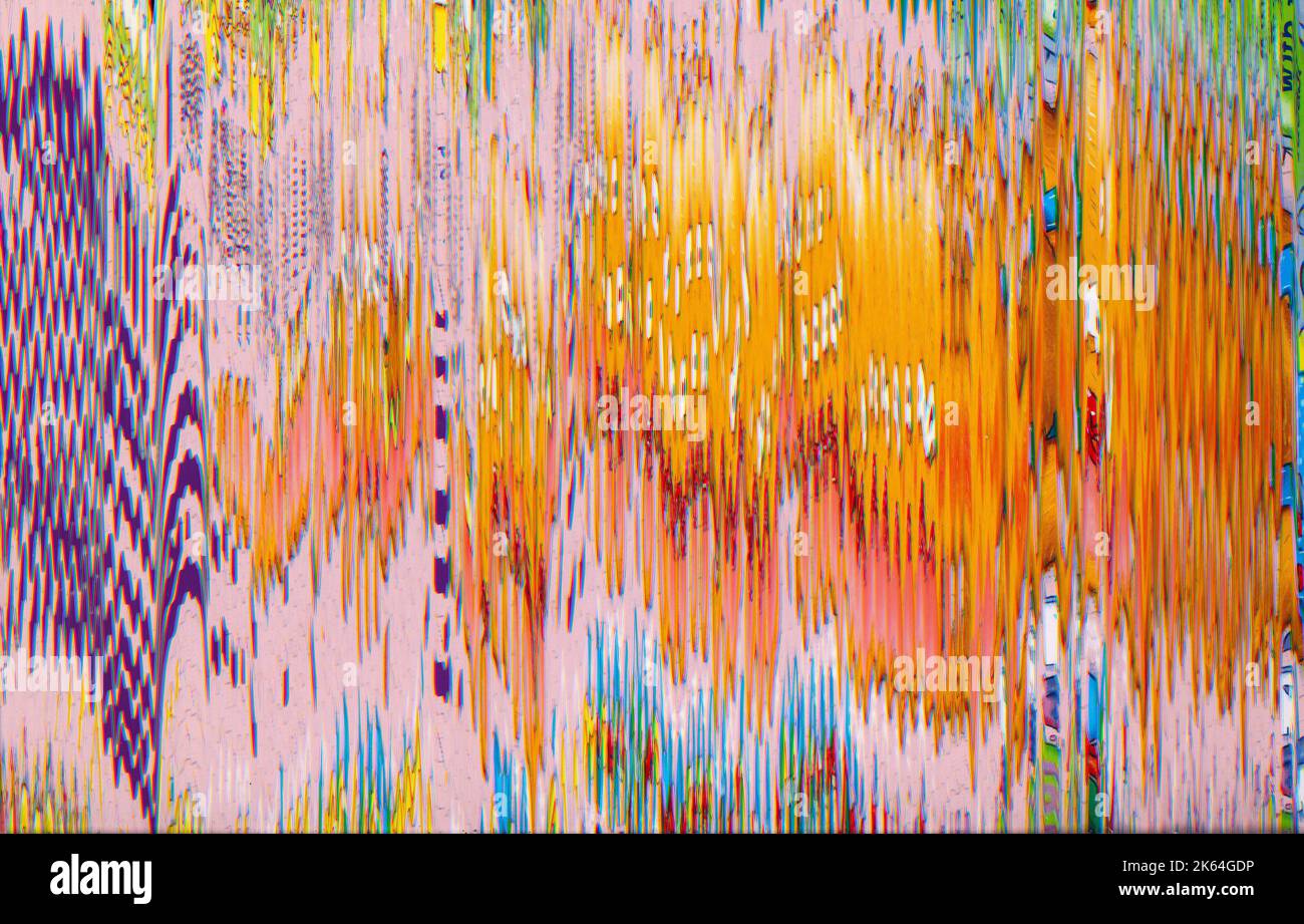 Bruit de distorsion des couleurs Banque de photographies et d’images à ...