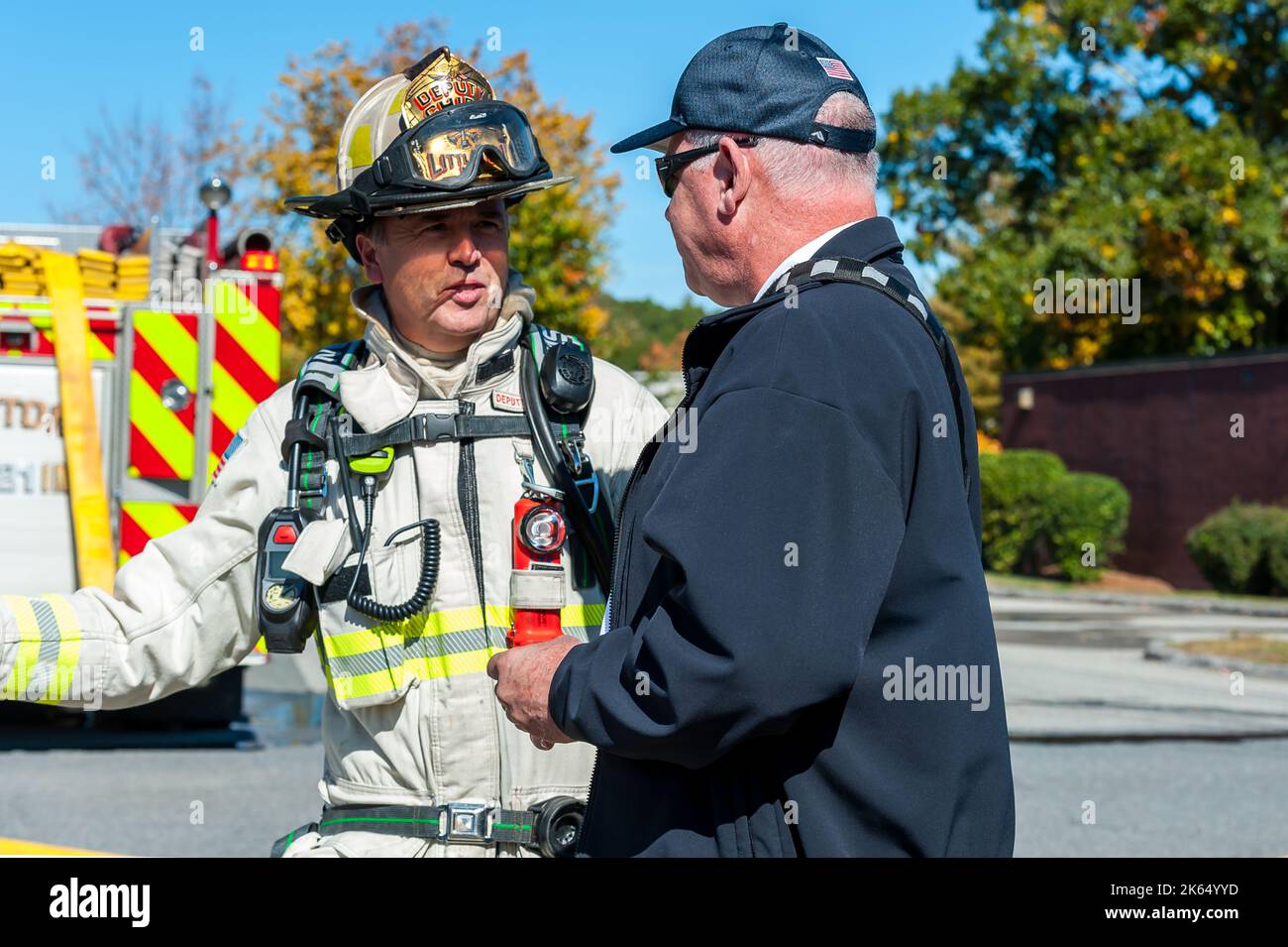 Thomas clancy, chef adjoint des pompiers de littleton Banque de ...