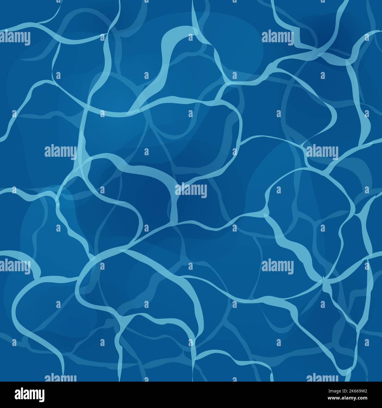 Vue de dessus de la mer ou de la surface de l'océan dans un style de ...