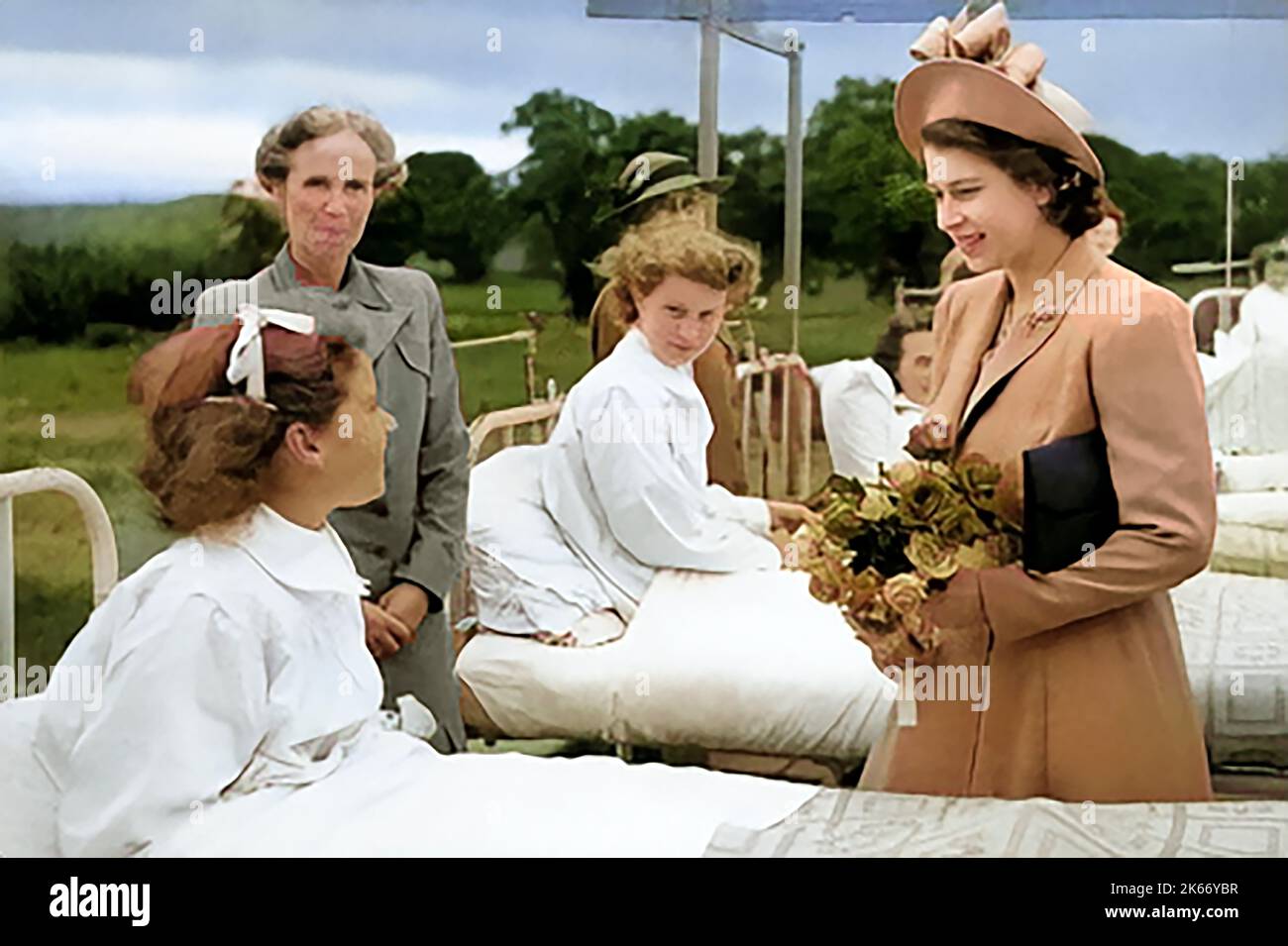 Visitar a la reina isabel ii Banque de photographies et d’images à ...