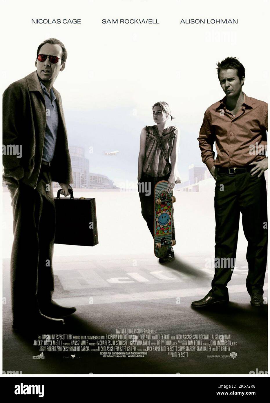 Nicolas cage sam rockwell matchstick Banque de photographies et d ...