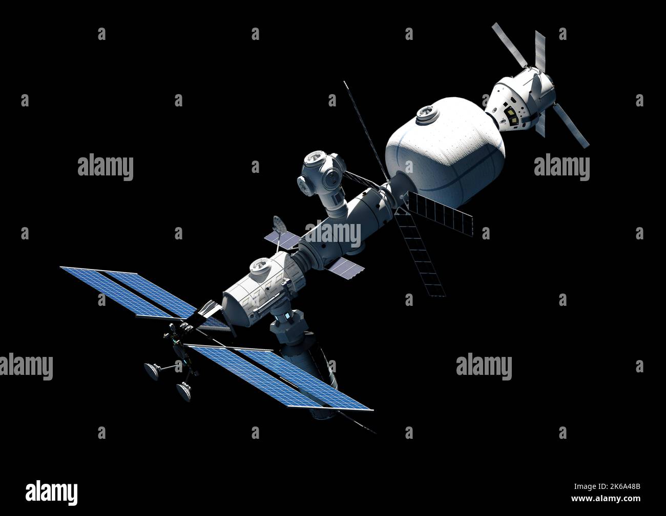 Station spatiale passerelle Banque de photographies et d’images à haute résolution - Alamy
