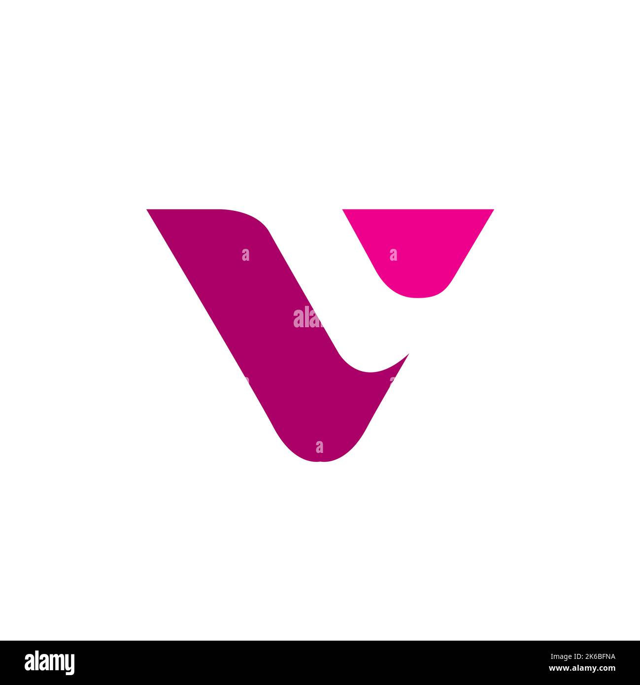V logo de livraison Banque d'images vectorielles - Alamy