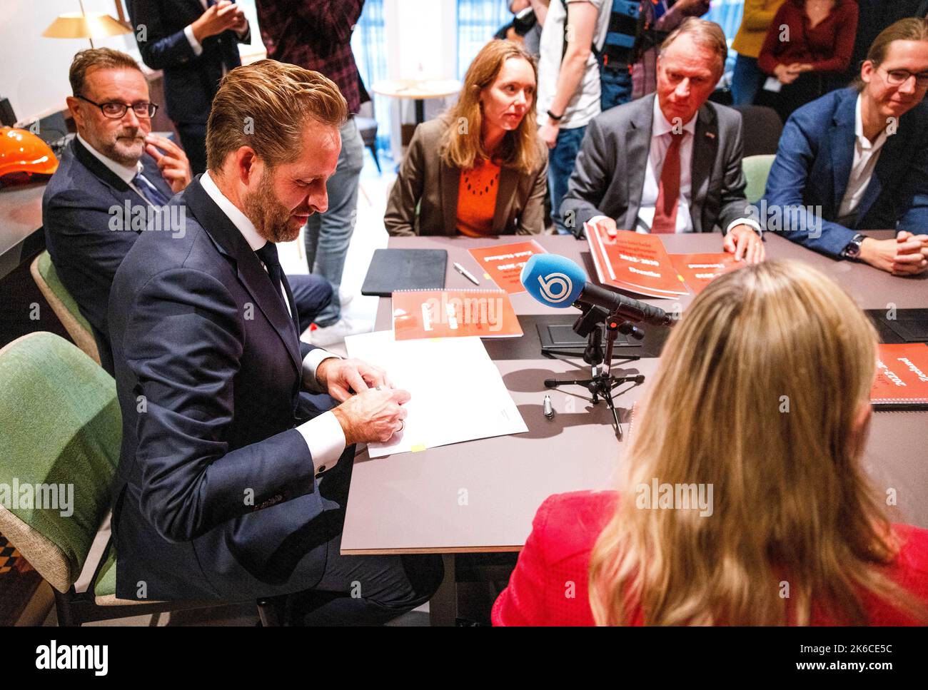 2022-10-13 14:44:03 LA HAYE - Ministre Hugo de Jonge du logement public ...