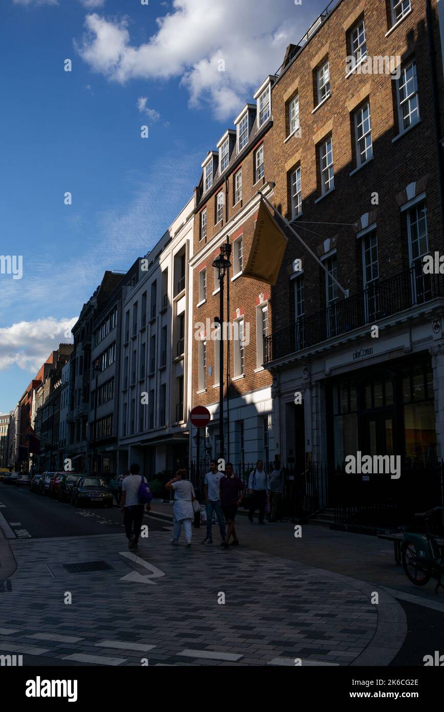 Numéro 3 Savile Row Londres, célèbre pour l'endroit où les Beatles ont ...