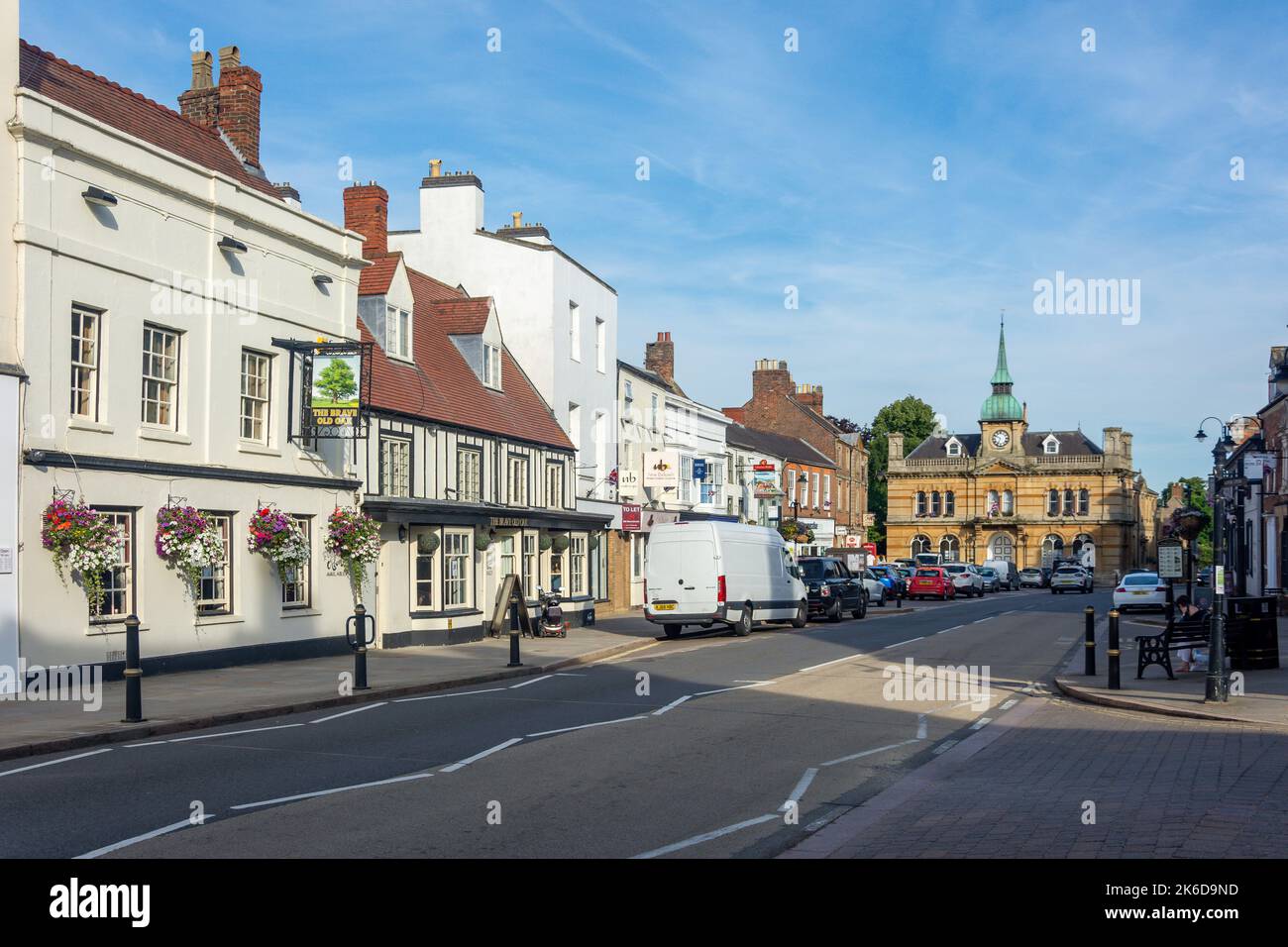 Brave old oak pub watling street towcester northamptonshire hist Banque ...