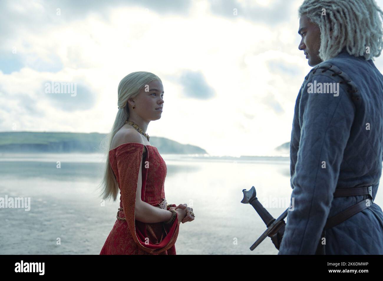 Milly Alcock, Theo Nate, 'House of the Dragon' (2022). Crédit photo: HBO Max/THA Photo Stock - Alamy