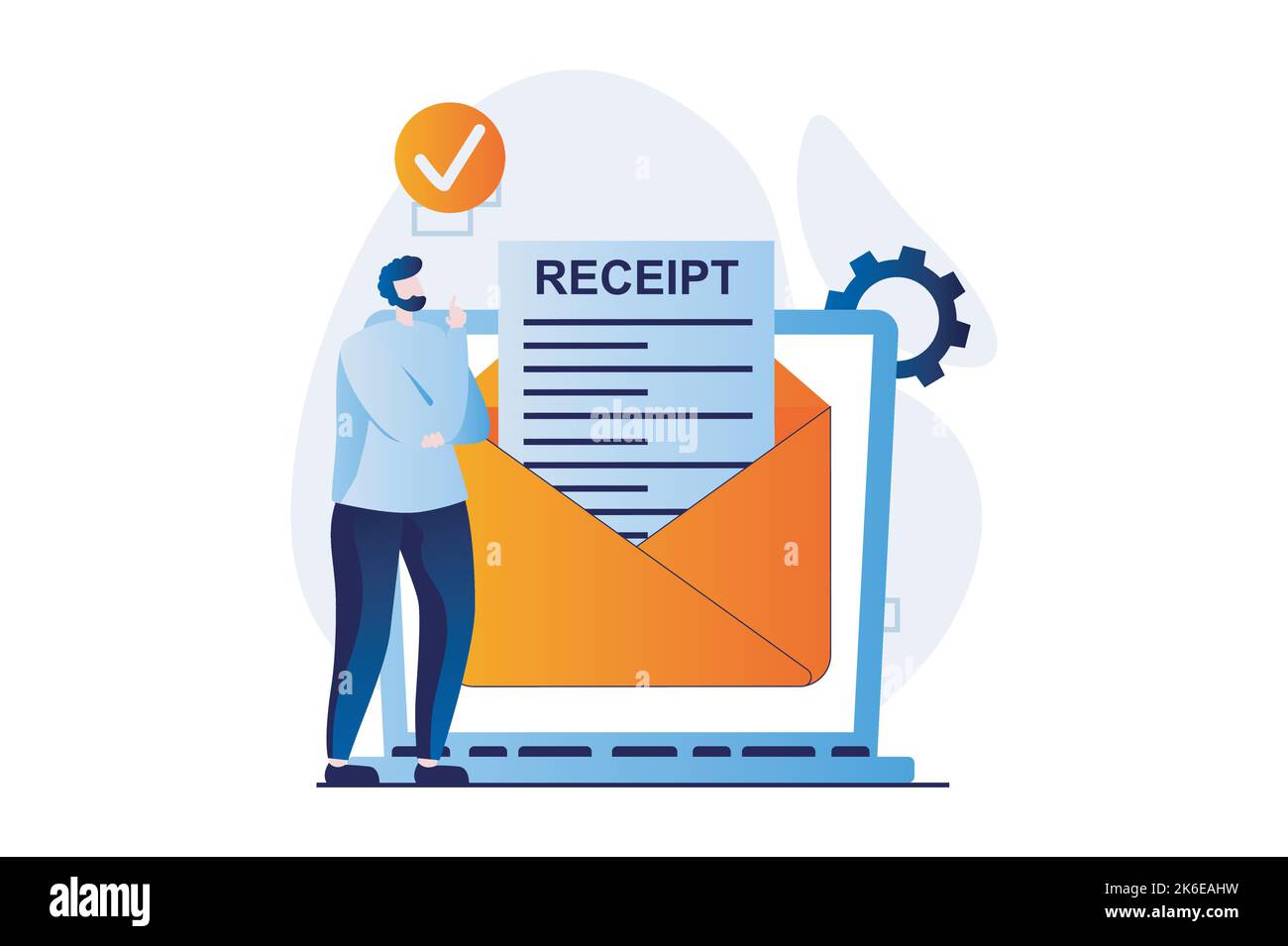 Recibo de factura Banque d'images détourées - Page 2 - Alamy