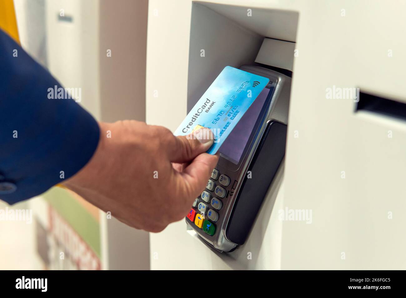 Restaurant food ticket machine Banque de photographies et d’images à ...