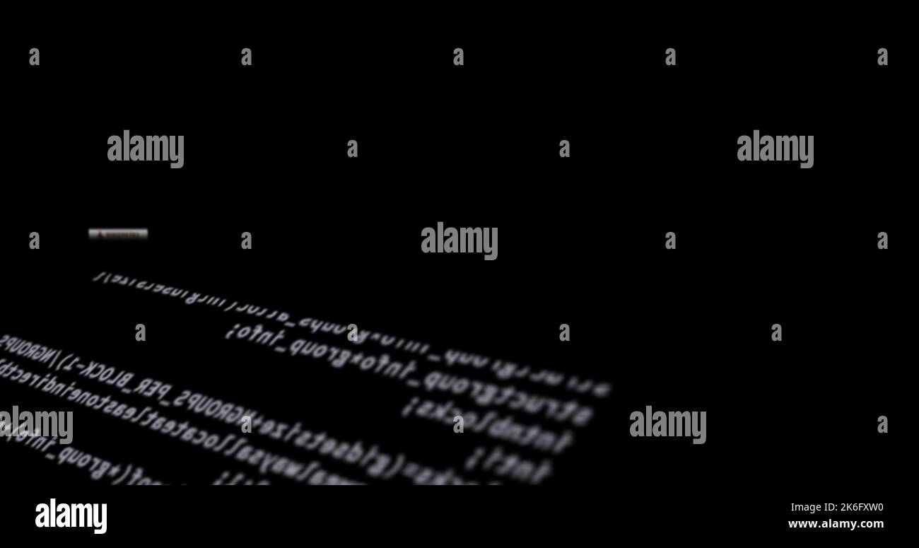 Computer programming language Banque de photographies et d’images à ...