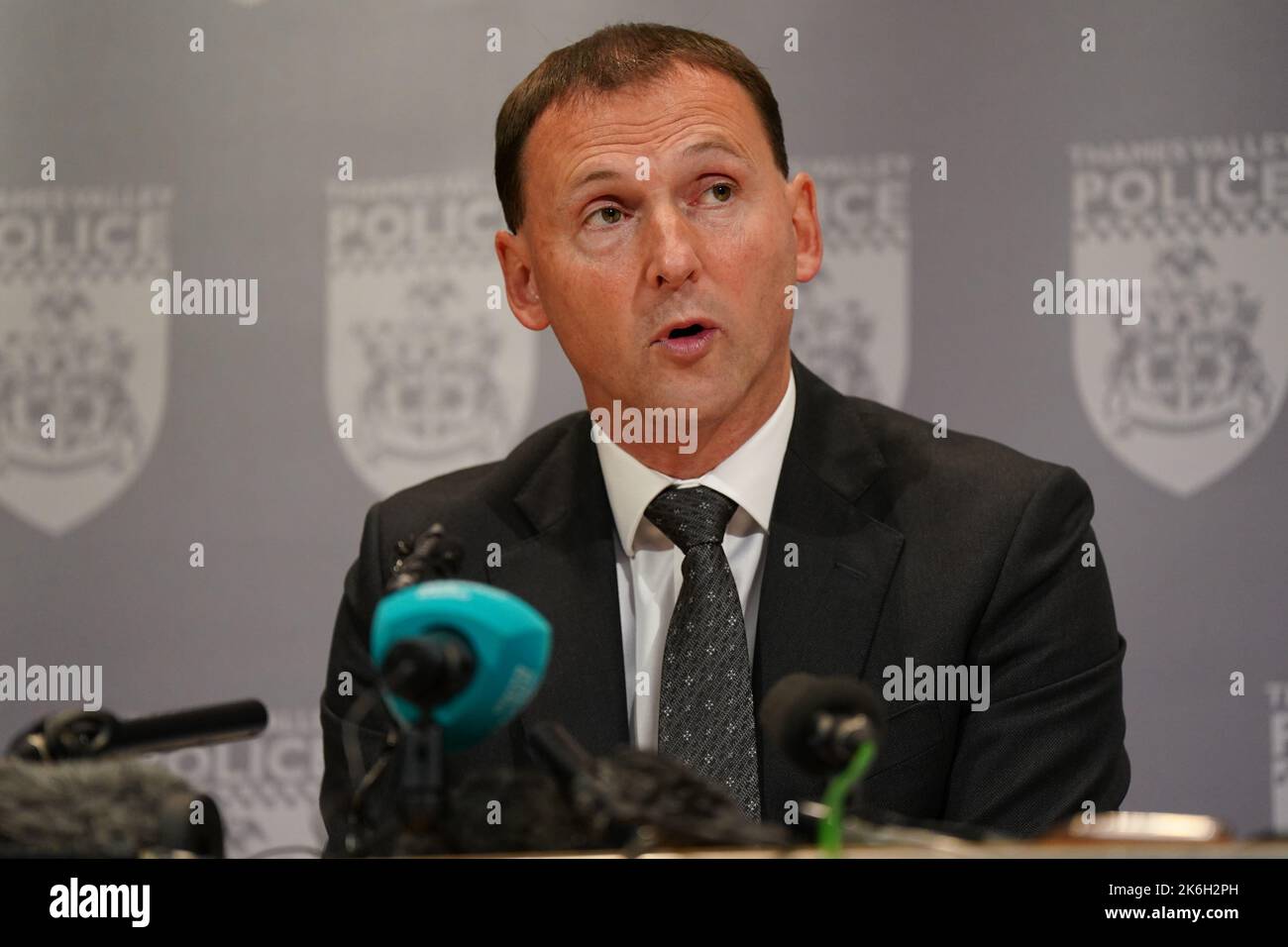 Le surintendant en chef du détective Ian Hunter s'est exprimé lors d ...