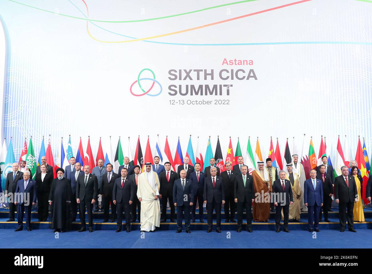 Astana, Astana, Kazakhstan. 13th octobre 2022. Une photo mise à ...