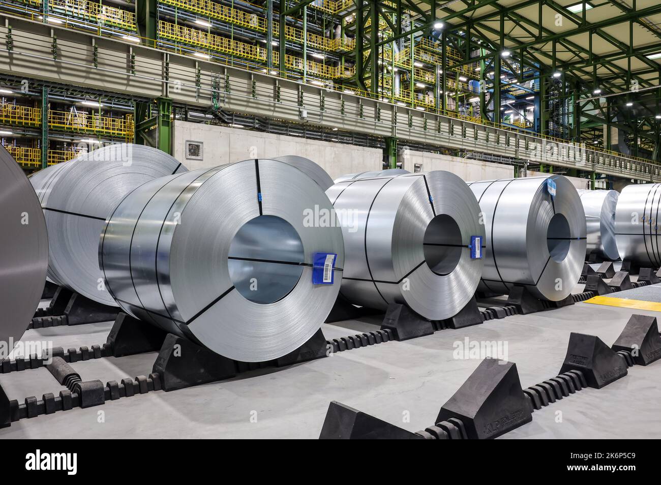 Dortmund, Rhénanie-du-Nord-Westphalie, Allemagne - ThyssenKrupp Steel ...