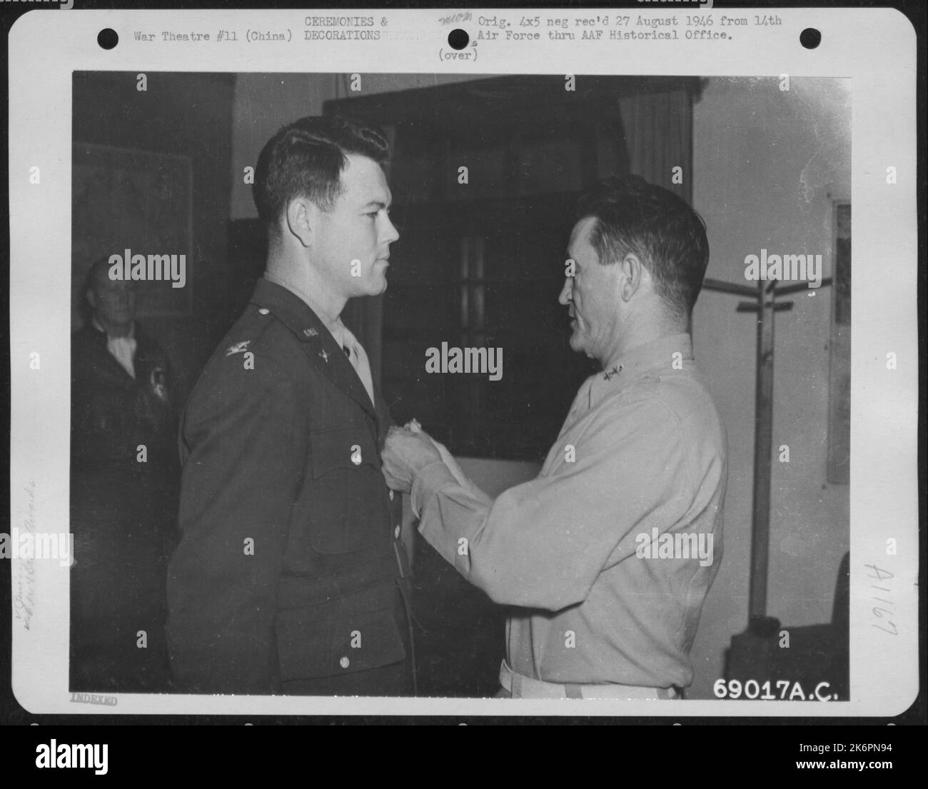 Quartier général, Quatorzième Force aérienne, Chine -- le général de ...