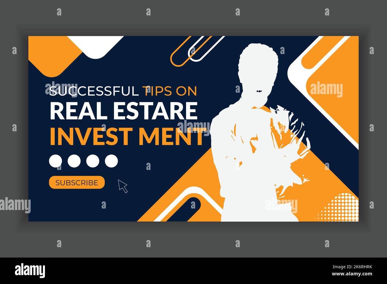 Vignette youtube moderne Banque d'images vectorielles - Alamy