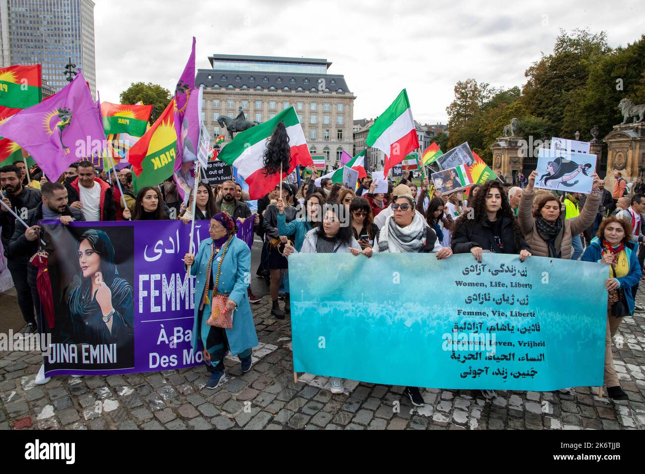 Bruxelles, Belgique. 15th octobre 2022. L'illustration montre une ...