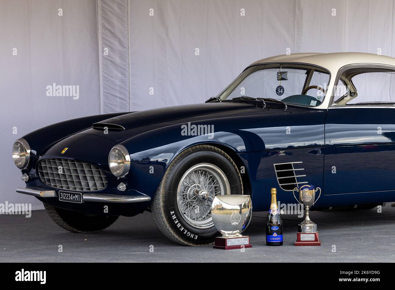 1956 Ferrari 250 GT TDF Berlinetta de Zagato (vainqueur du meilleur ...