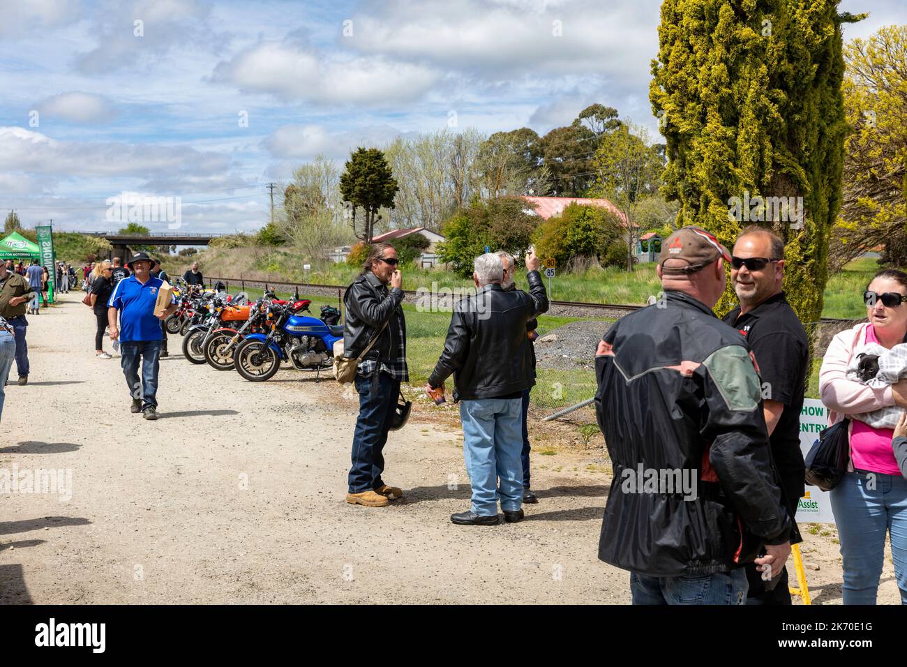 Classic motorcycle club australien Banque de photographies et d’images ...