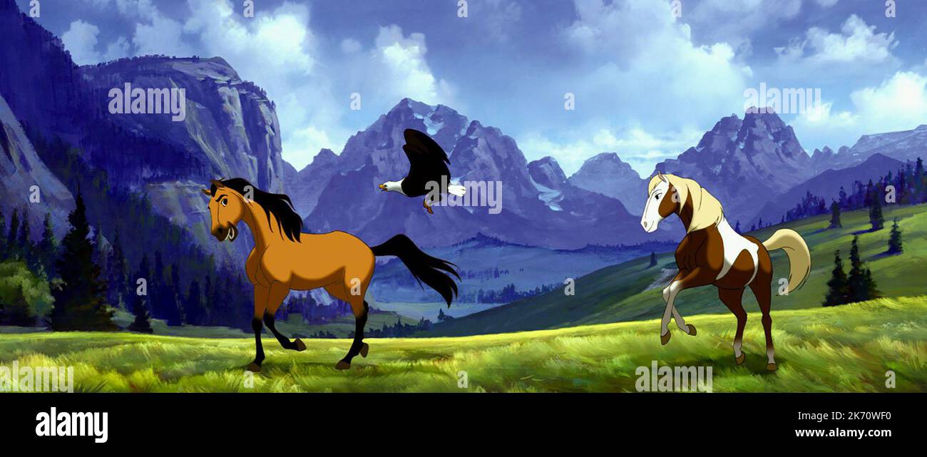 Spirit stallion of the cimarron Banque de photographies et d’images à ...