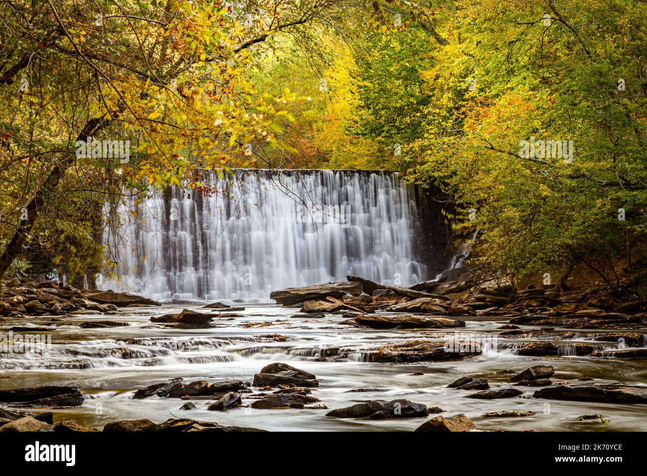 Parc du vieux moulin de vickery creek Banque de photographies et d ...
