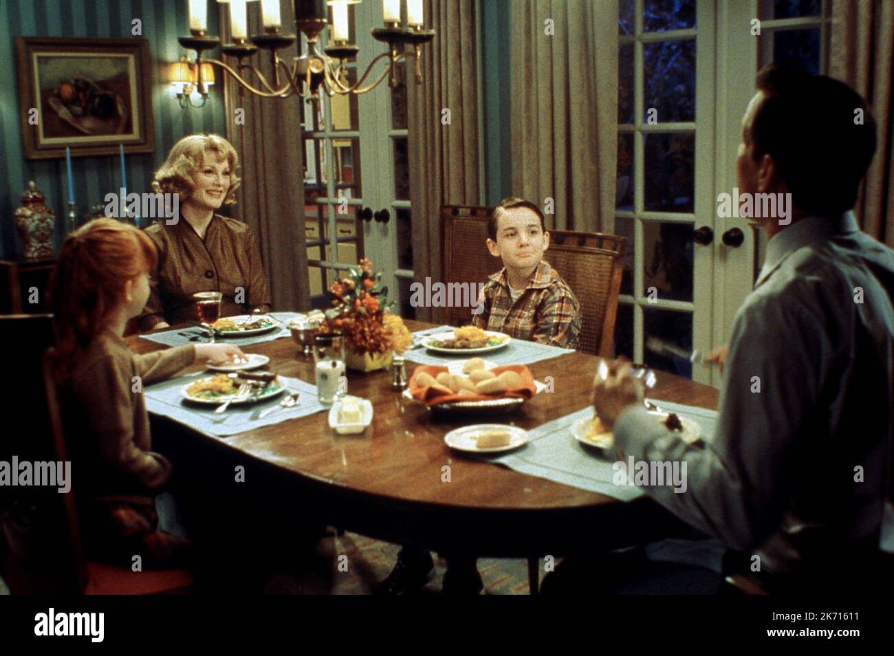 1950's family dinner Banque de photographies et d’images à haute ...