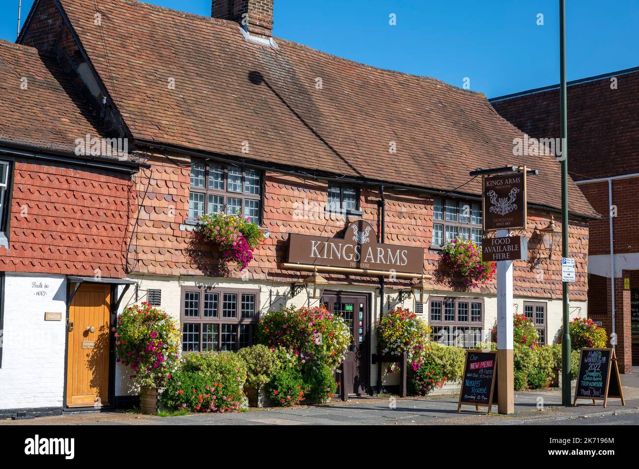 Horsham town centre west sussex Banque de photographies et d’images à ...
