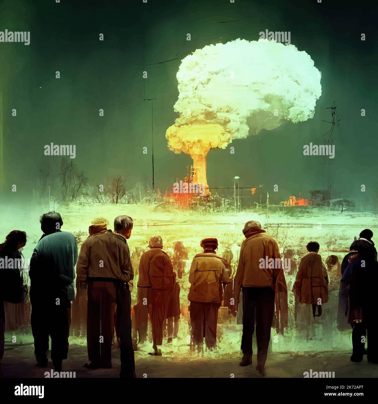 Champignon bombe nucléaire Banque de photographies et d’images à haute ...