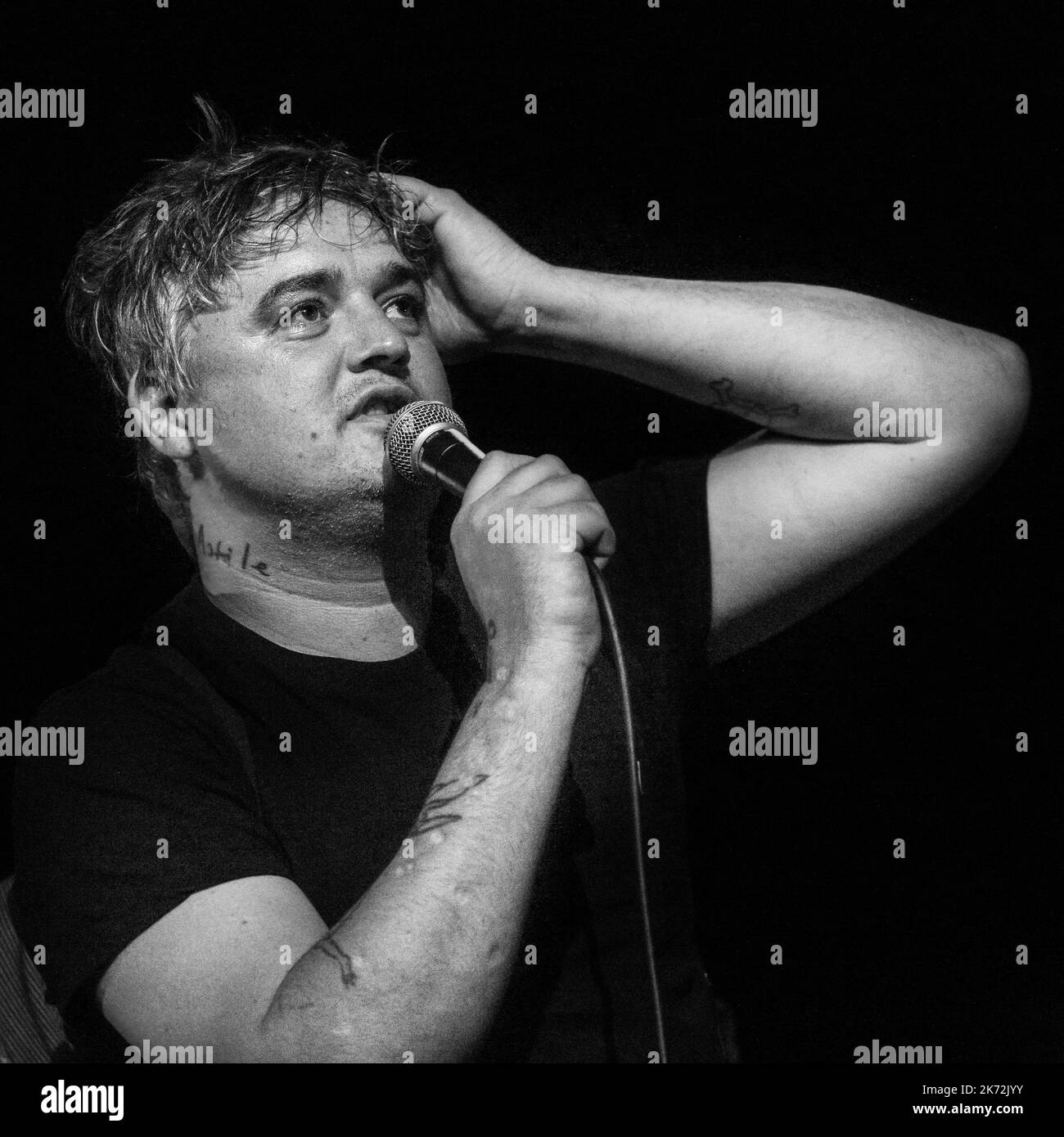 Co frontman Banque d'images noir et blanc - Alamy