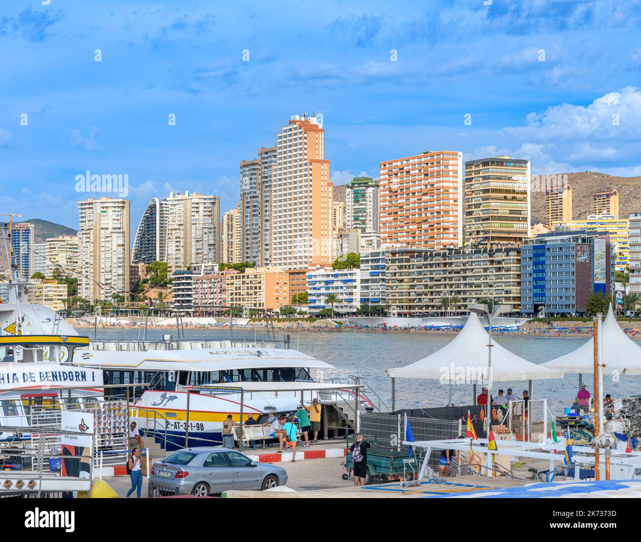 Le populaire, front de mer, promenade et plages sur la plage de l'Ouest ...
