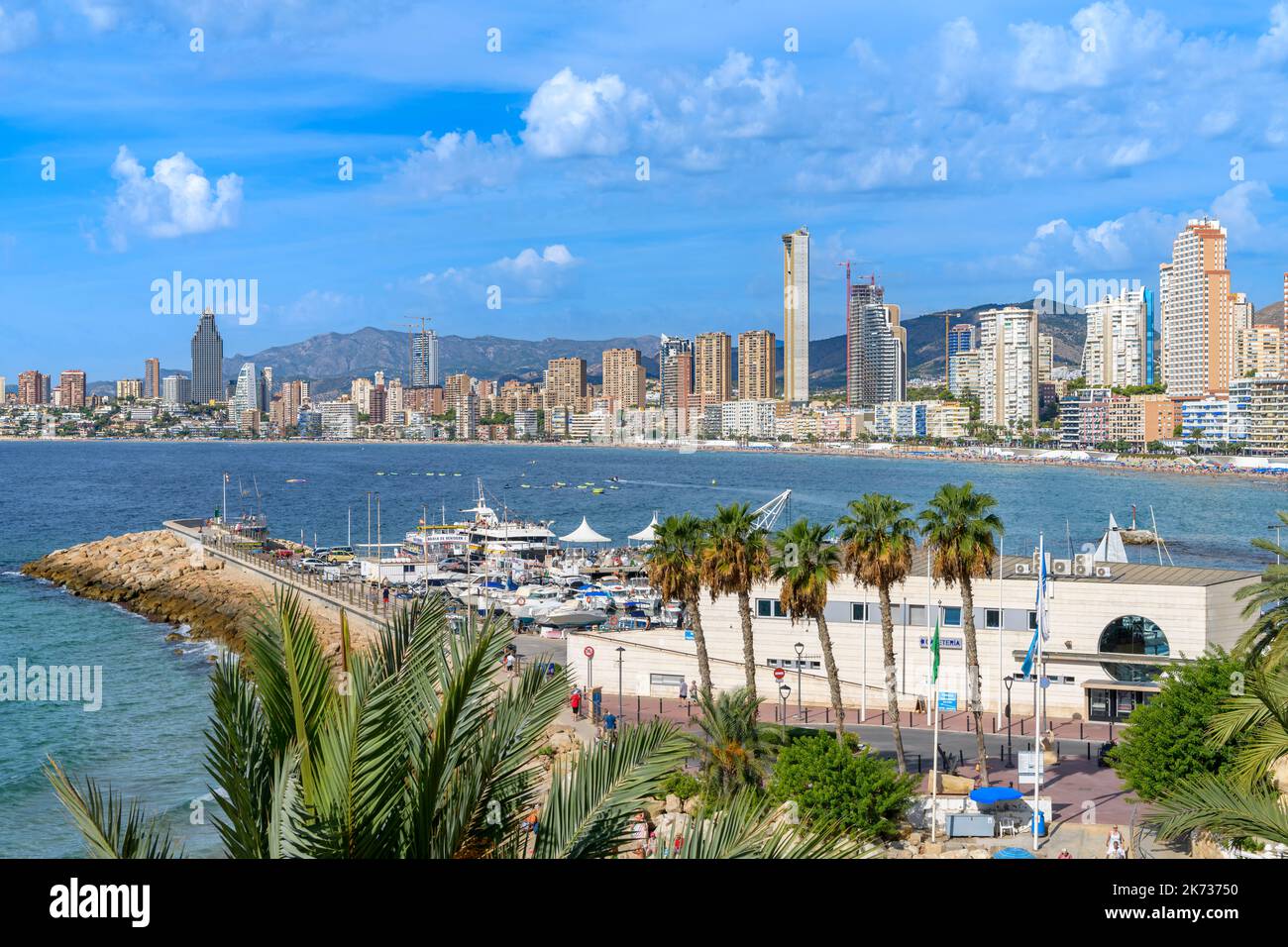 Benidorm plage ouest Banque de photographies et d’images à haute ...