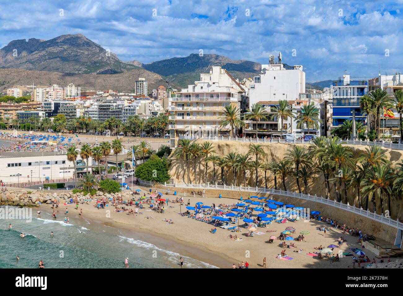 Le populaire, front de mer, promenade et plages sur la plage de l'Ouest ...