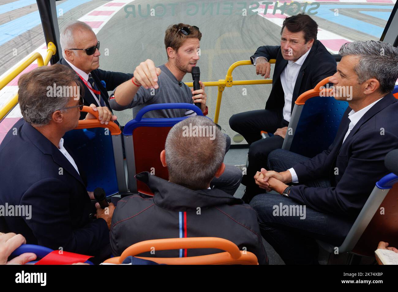 Jean Alesi Yannick Dalmas Patrick Tambay Romain Grosjean Christian ...