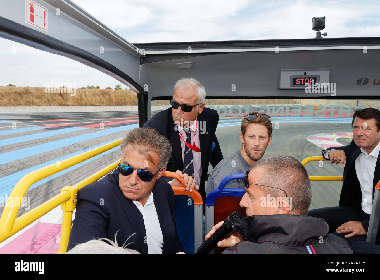 Jean Alesi Yannick Dalmas Patrick Tambay Romain Grosjean Christian ...