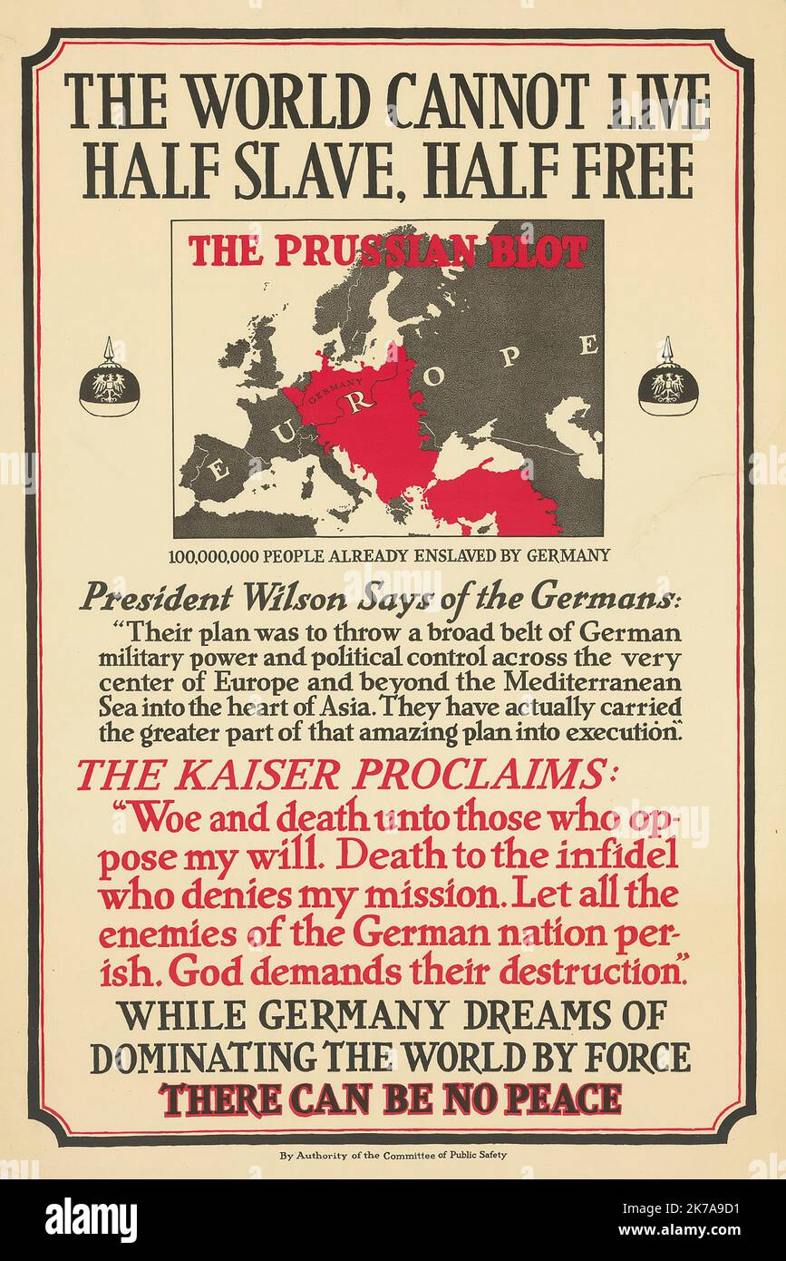 Ww1 propaganda Banque de photographies et d’images à haute résolution ...