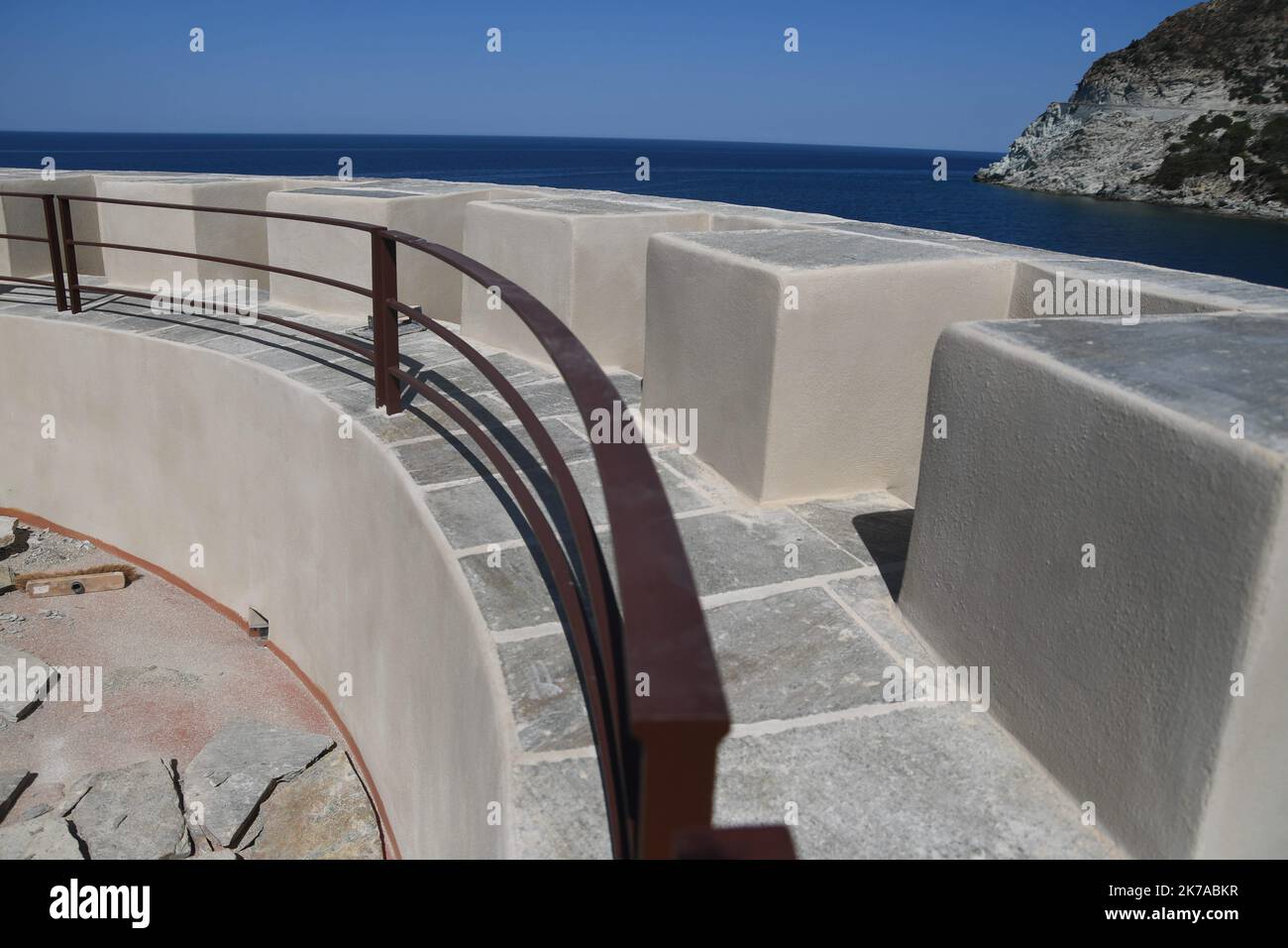©PHOTOPQR/CORSE MATIN/JONATHAN MARI ; ; ; 09/07/2020 ; la rénovation de ...