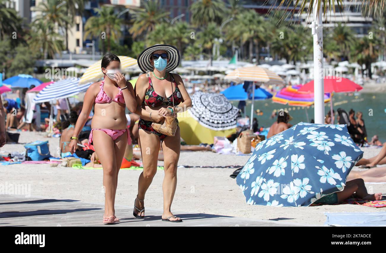 ©PHOTOPQR/NICE MATIN/Cyril Dodergny ; Menton ; 06/08/2020 ; Menton le 06/08/2020 - par pièce ...