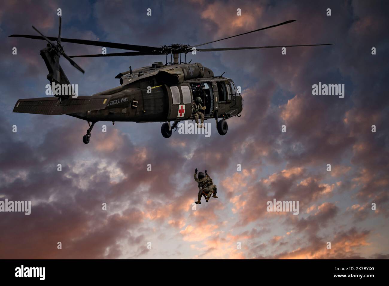 Sikorsky uh 60 blackhawk helicopter Banque de photographies et d’images ...