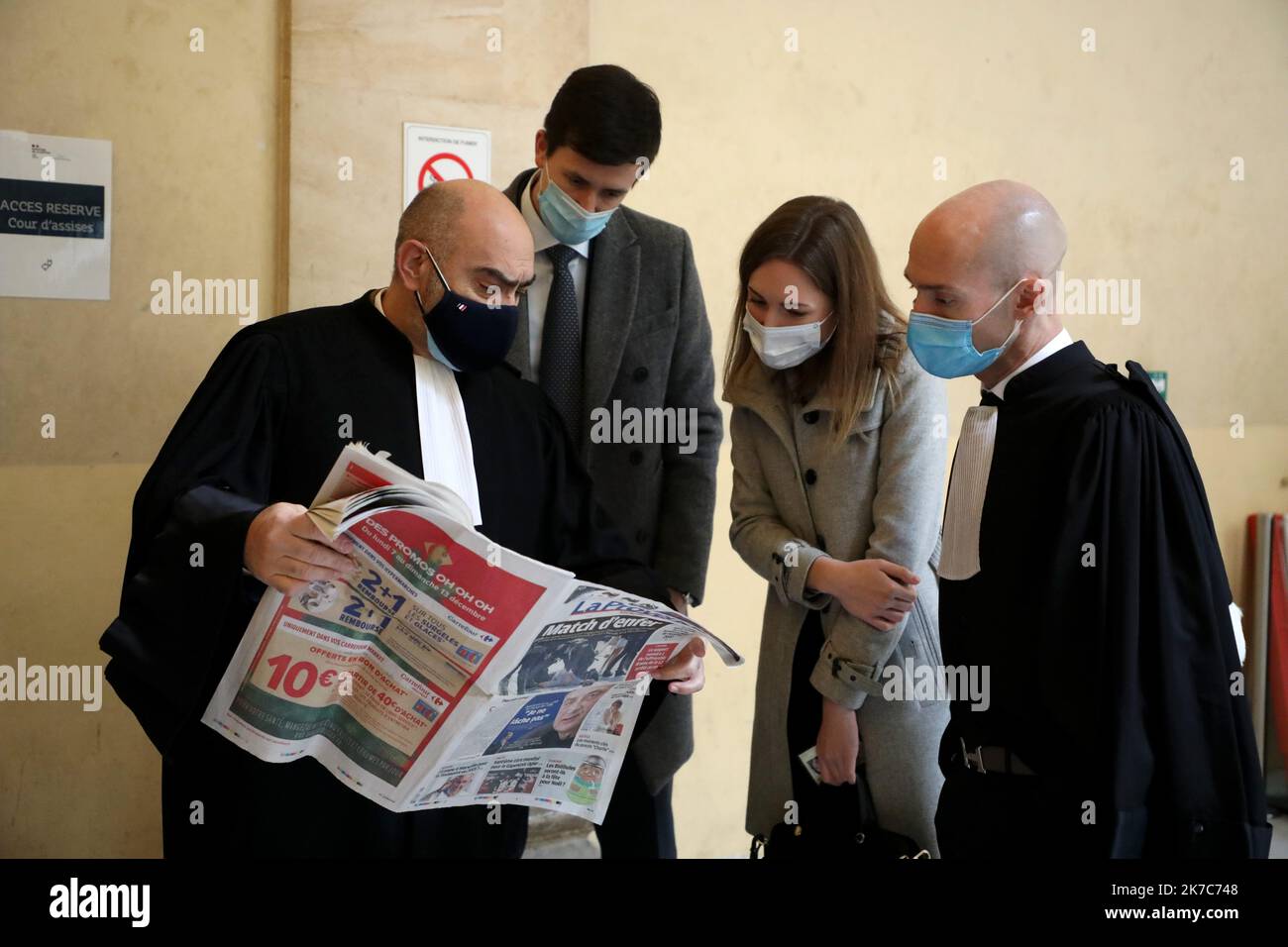 ©PHOTOPQR/LA PROVENCE/SOLLIER Cyril ; Aix-en-Provence ; 07/12/2020 ...