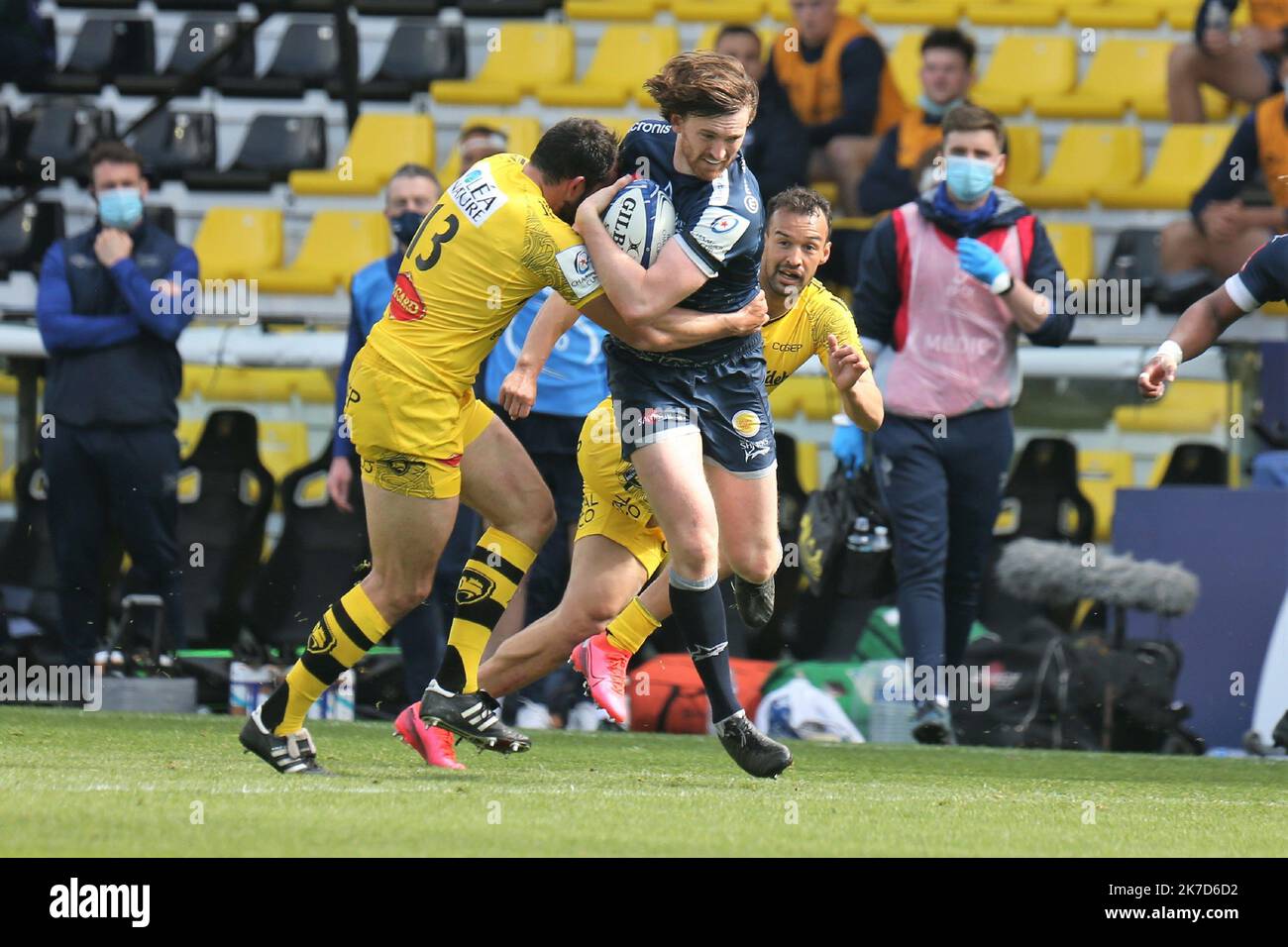 ©Laurent Lairys/MAXPPP - Simon Hammersley de sale Sharks lors de la ...