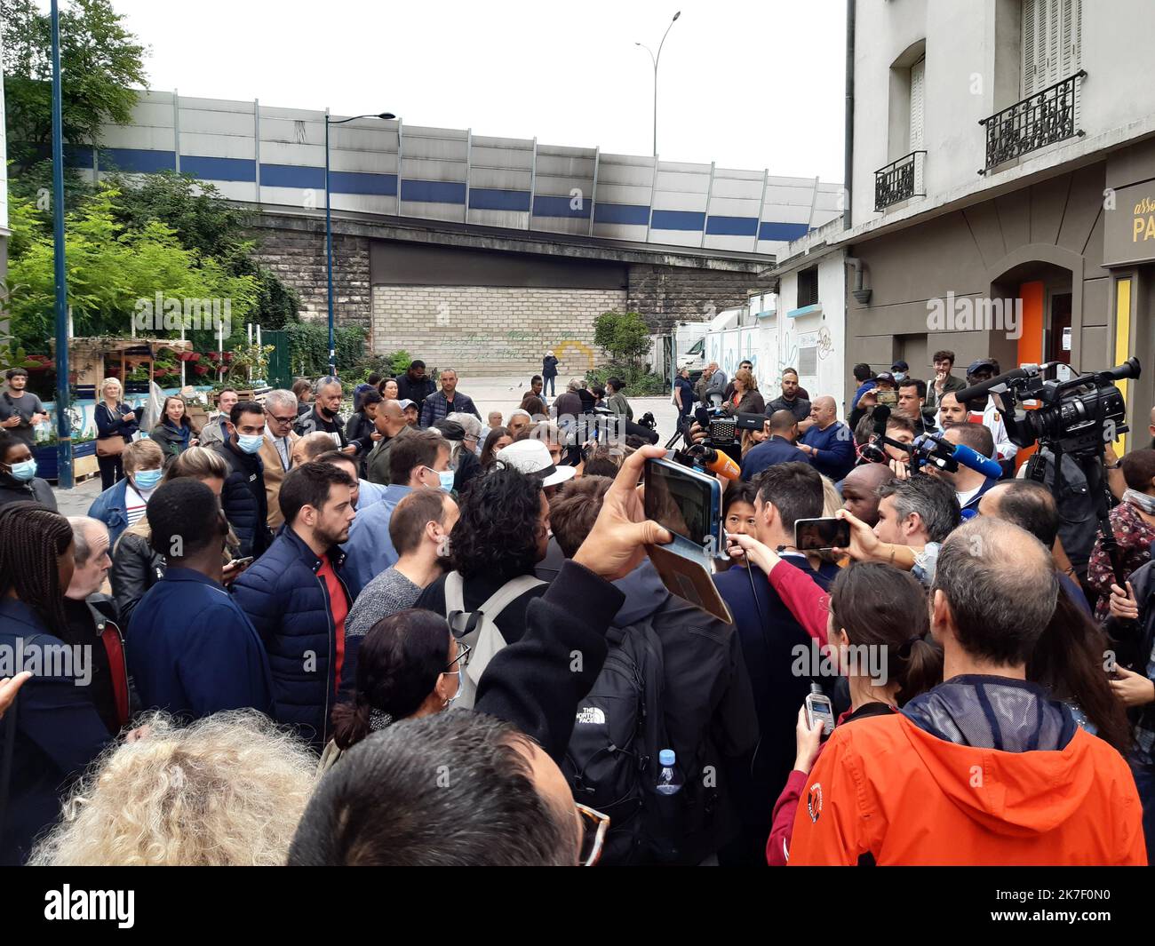 ©PHOTOPQR/LE PARISIEN/Elsa Marnette ; pantin ; 26/09/2021 ; Pantin ...