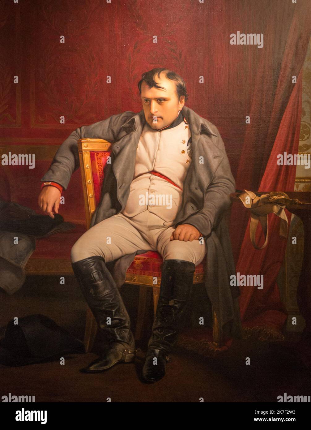 Napoleon bonaparte portrait assis Banque de photographies et d’images à ...