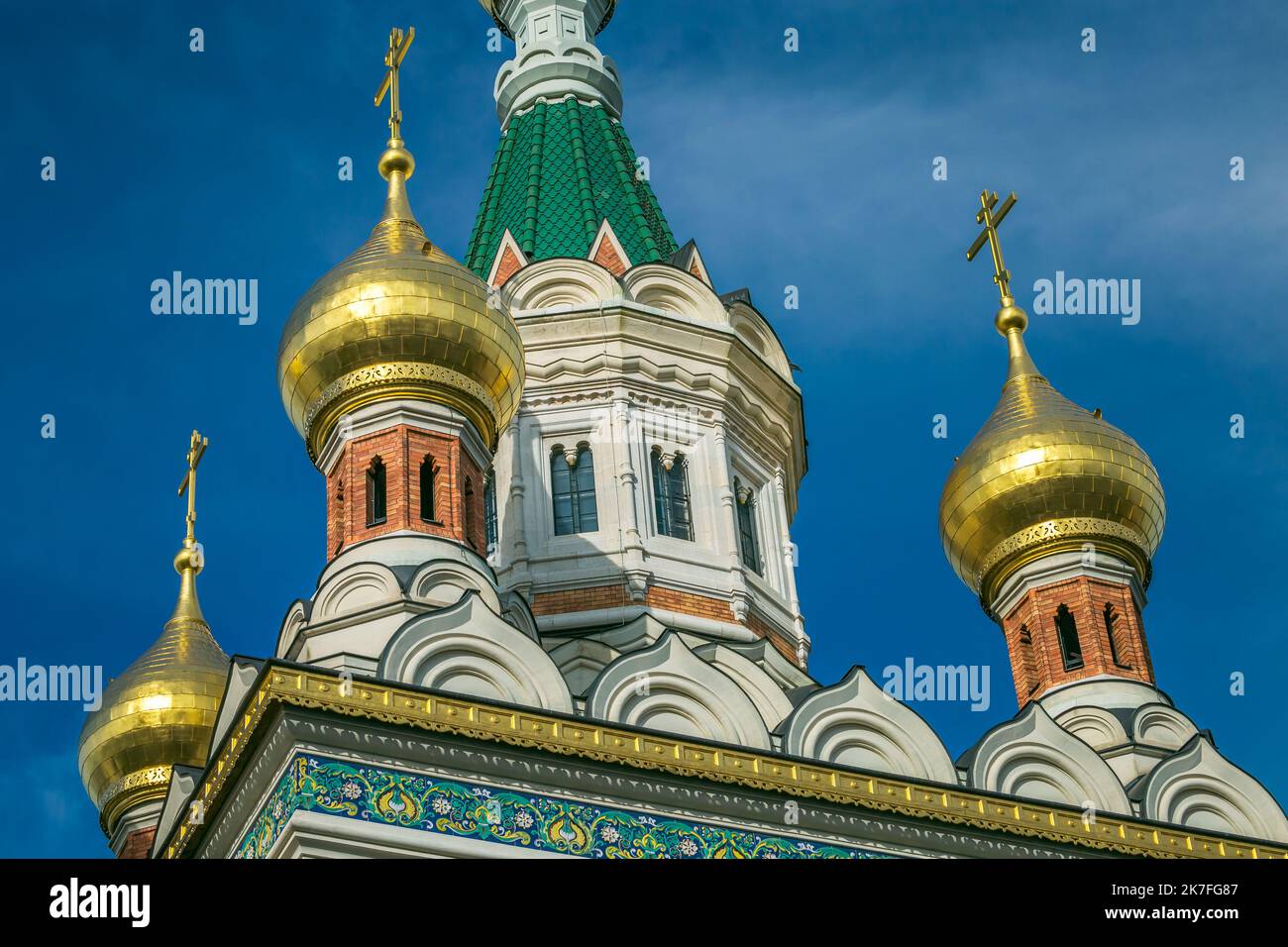 Cathédrale orthodoxe russe de vienne Banque de photographies et d ...