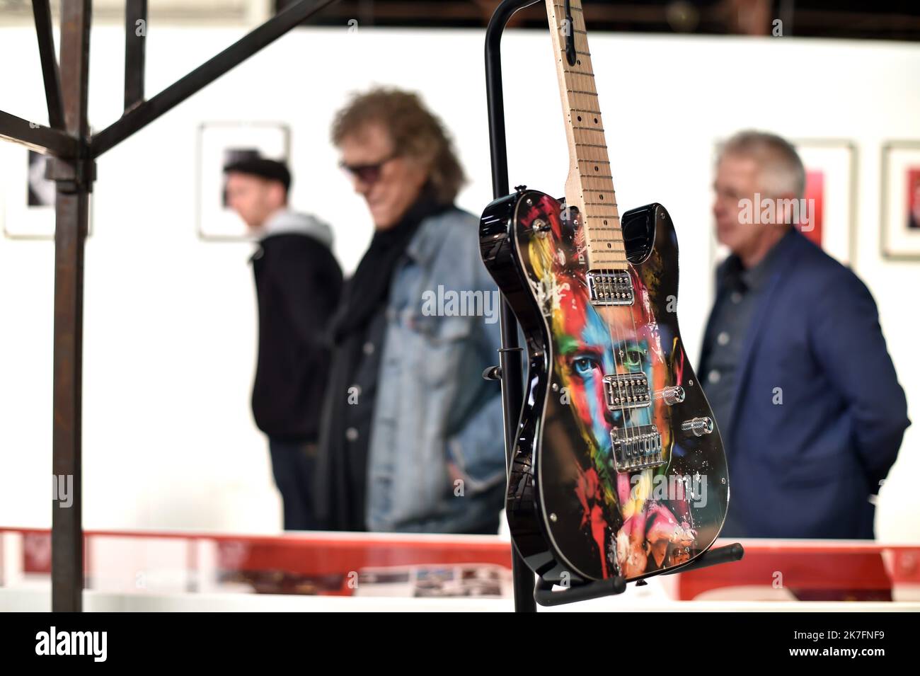 ©REMY GABALDA/MAXPPP - le photographie britannique Mick Rock, connu ...